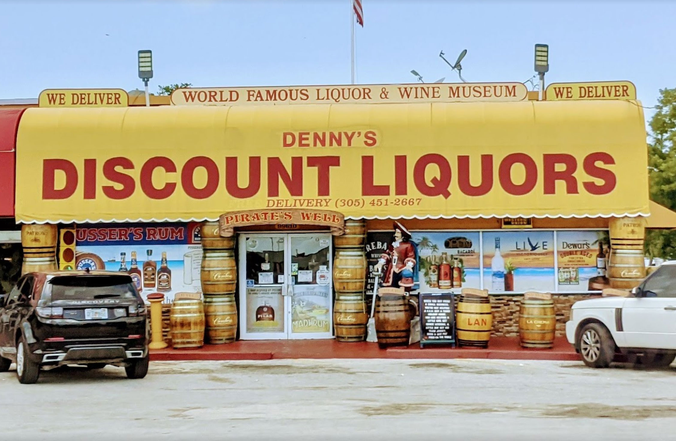 Denny's Liquors of Key Largo - Great Locations