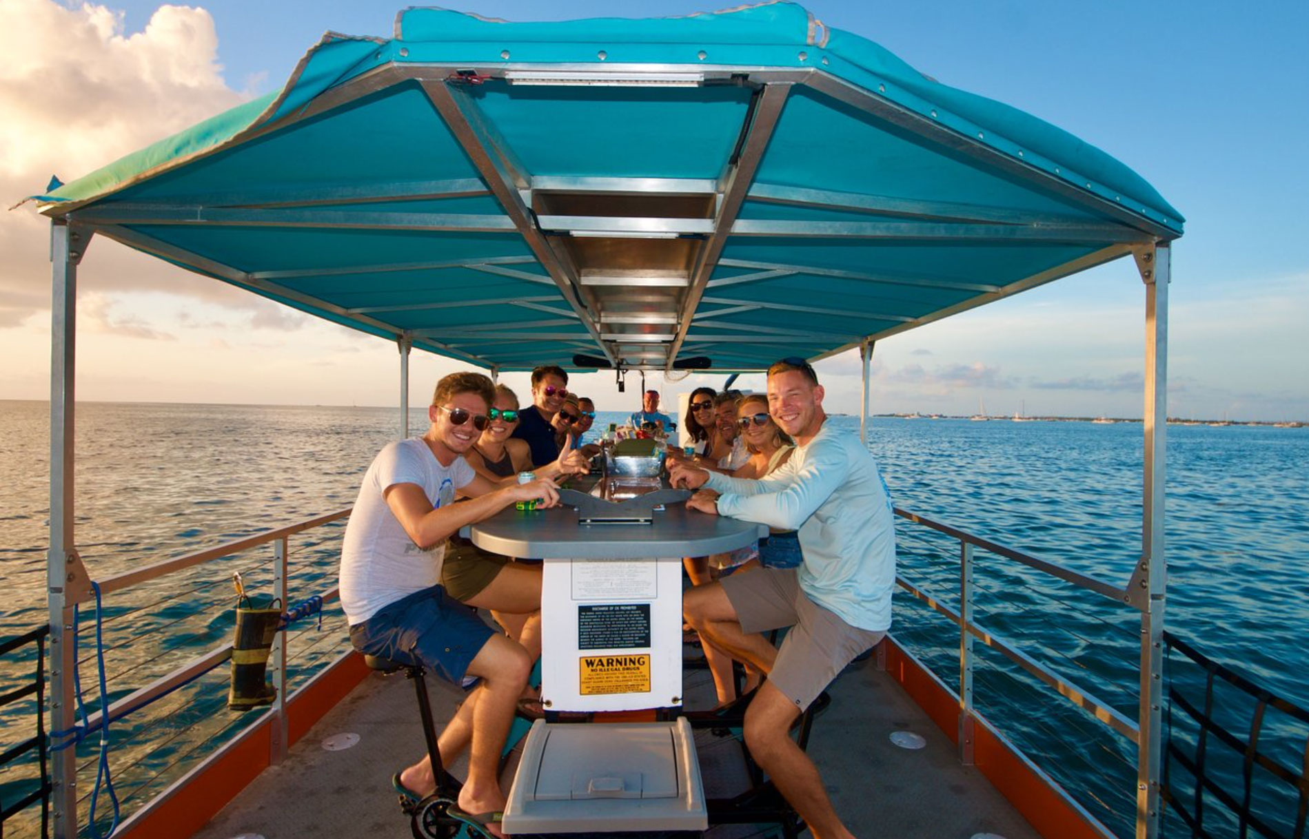 Key West Party Boats - Great Locations