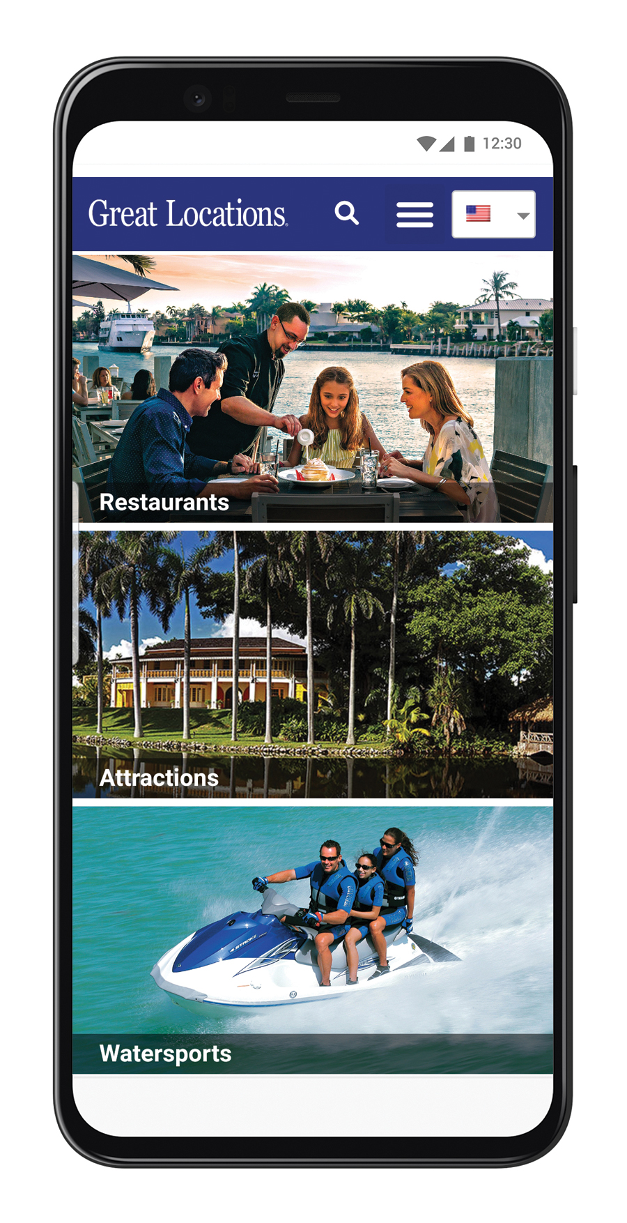 Mobile Guide - Great Locations