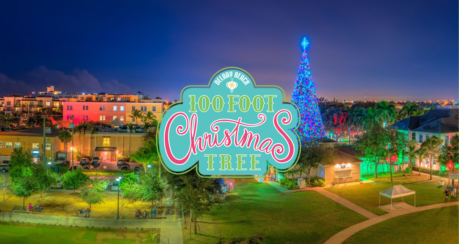 Delray's 100ft Christmas Tree Lighting & Yuletide Street Fair - Great ...