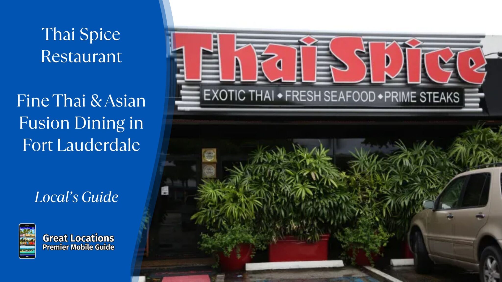 Experience Thai Spice - Authentic Thai Food & Signature Martinis